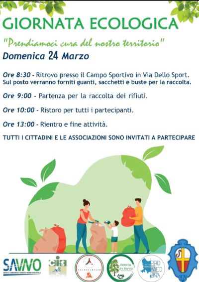 Comune di Meduna di Livenza (TV) - GIORNATA ECOLOGICA 2024 "PRENDIAMOCI CURA DEL NOSTRO ...
